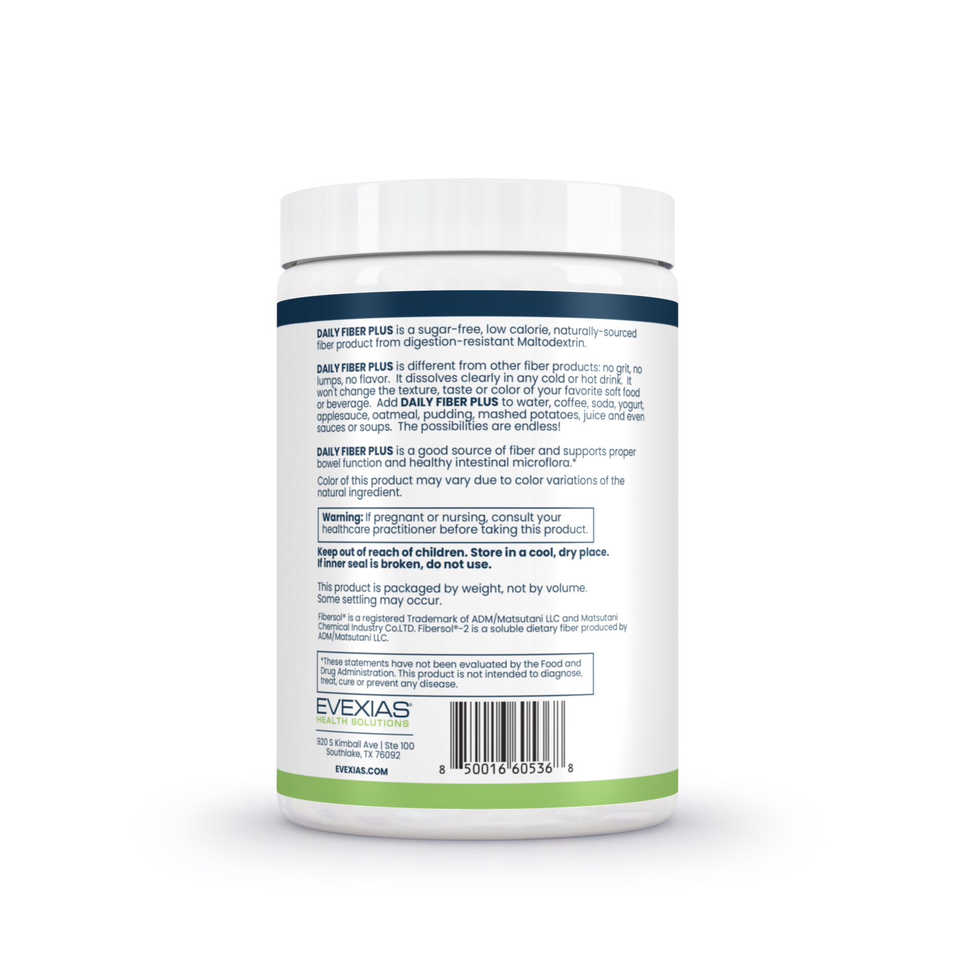 Daily Fiber Plus - EVEXIAS Health Solutions